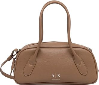A|X Armani Exchange Sac &agrave; bandouli&egrave;re Naomi S - Femme - Sacs - Beige - Taille: ONE Size
