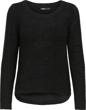 Only Damen Onlgeena Xo L/S KNT Noos Pullover,Schwarz (Black),42 (Herstellergr&ouml;&szlig;e: XL)