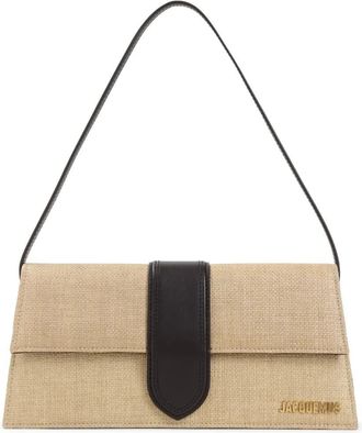 Jacquemus Hobo Bags - Rectangular Raffia Handbag - Gr. unisize - in Beige - f&uuml;r Damen