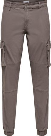 Only & Sons Herren Onscam Stage Cuff Life 6687 Noos Cargohose, Falcon, 28W / 30L EU