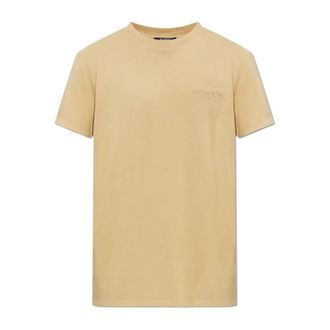 Balmain Besticktes Vintage T-Shirt - - Tops - Herren - Gelb - 2XL