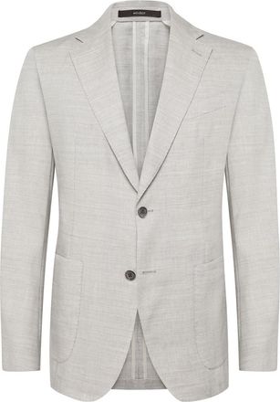 Windsor Einreihiges Sakko Giro aus einem Leinenmischgewebe, Shaped Fit in