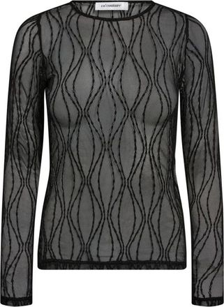 Co'Couture Femme, Blouses et Chemises, Noir, Taille: 44 FR Blouses