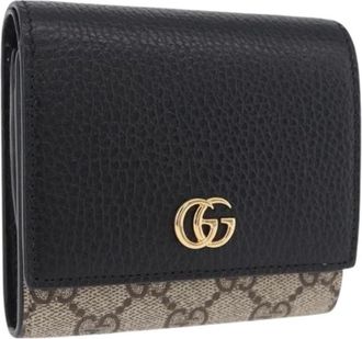 Gucci Portefeuille vintage GG Canvas Pre-owned - Femme - Pre-owned - Noir - Taille: ONE Size
