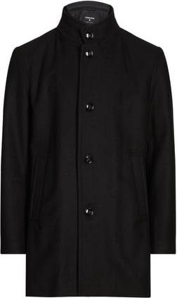 Strellson Manteau &agrave; col montant en laine m&eacute;lang&eacute;e