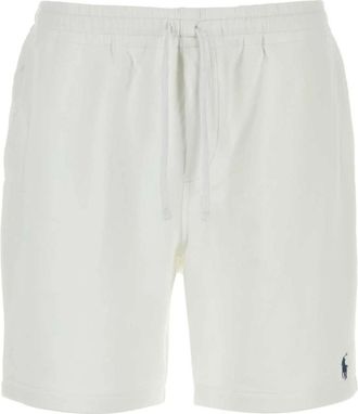 Polo Ralph Lauren Homme, Shorts, Blanc, Taille: XL Short &agrave; Cordon Logo