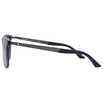 Montblanc Preloved - Montblanc Mens 56 Mm Black Sunglasses Mb0330s-30015015-003 One Color