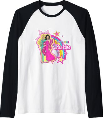 BARBIE Geburtstag Barbie Regenbogen Raglan