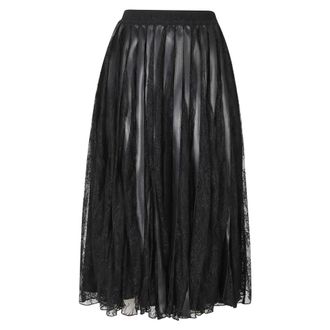 Ermanno Scervino Jupe midi - Femme - Jupes - Noir - Taille: 34 FR
