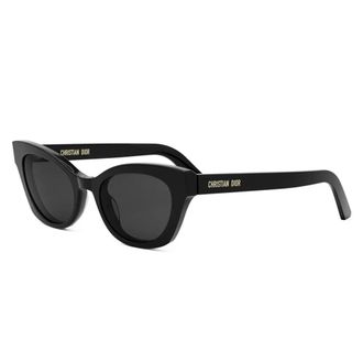 Dior Midnight Sonnenbrille mit gl&auml;nzendem schwarzem Rahmen - - Accessories - Damen - Schwarzk - 51 MM