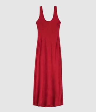 Anine Bing Robe Alison Scarlet Red