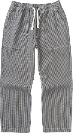 Service Works Pantalon de cuisine vichy - Homme - Pantalons - Noir - Taille: M