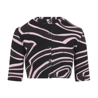 Pucci Cropped Cardigan - - Knitwear - Damen - Mehrfarbig - M