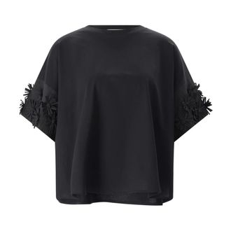 Meimeij T-Shirt - - Blouses & Shirts - Damen - Schwarzk - XS