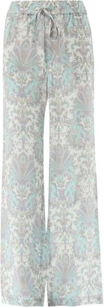 van Laack Femme, Pantalons, Multicolore, Taille: 42 FR Helena Wide Pantalons