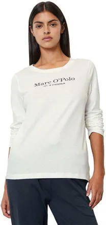 Marc O'Polo Langarmshirt Mix & Match Cotton Rundhalsausschnitt, Single Jersey, Baumwolle, langärmelig, Regular Fit