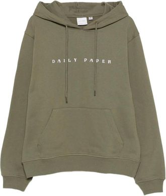 Daily Paper Clothing Homme, Sweatshirts et sweats &agrave; capuche, Vert, Taille: L Alias Sweat &agrave; capuche