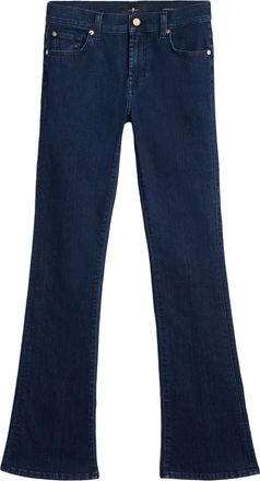 7 For All Mankind Womens Bootcut Classical Jeans, Dark Blue, 29W