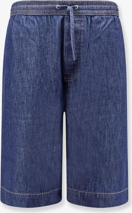 Loewe Cotton bermuda shorts with Anagram logo on the back - LOEWE - gender_Man