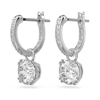 Swarovski Femme, Accessoires, Blanc, Taille: ONE Size Stilla Drop Earrings