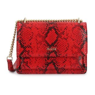 Kazar Flap Schultertasche - - Bags - Damen - Rot - ONE SIZE