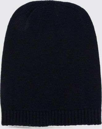 Fabiana Filippi Beanie-M&uuml;tze von aus Woll-Seiden-Kaschmir-Mischung mit Rippb&uuml;ndchen