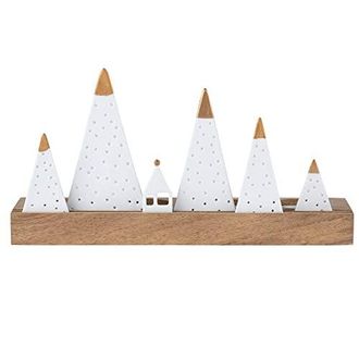 R&auml;der Living Xmas Montagne Objet lumineux - 25 x 7 x 13,5 cm