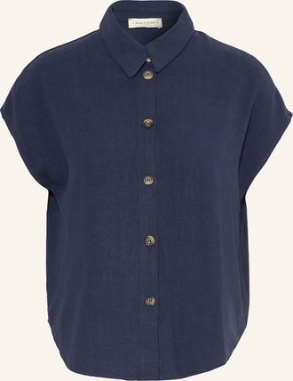 Grace & Mila Grace & Mila Hemdbluse Perez blau