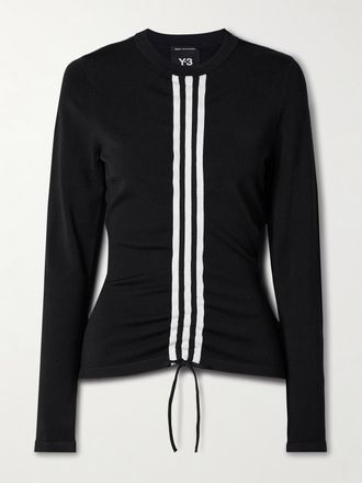 adidas Originals Haut En Jersey Recyclé Stretch À Rayures - Noir