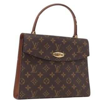 Louis Vuitton Sac &agrave; main vintage en toile Pre-owned - Femme - Pre-owned - Brun - Taille: ONE Size