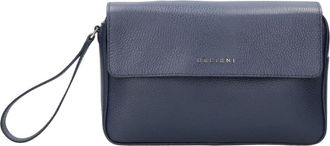 Orciani Homme, Sacs, Bleu, Taille: ONE Size Sac Pochette en Cuir Bleu