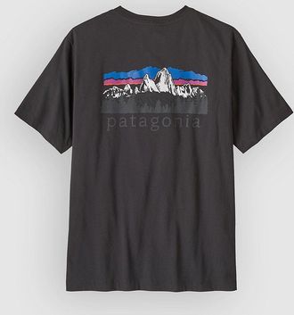 Patagonia Fitz Roy Foothills T-Shirt ink black