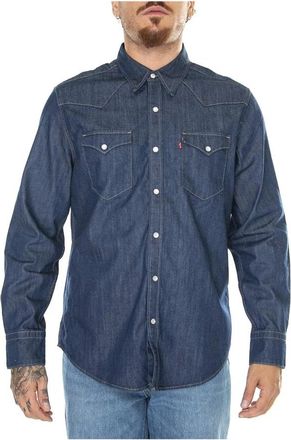 Levi's Homme, Chemises, Bleu, Taille: S Chemises d&eacute;contract&eacute;es