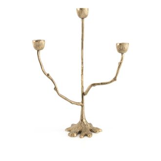 Doing Goods Bougeoir Misty Triple en laiton recycl&eacute; Doing Goods