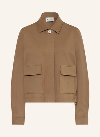 Maerz Maerz Muenchen Kastenjacke Aus Jersey braun