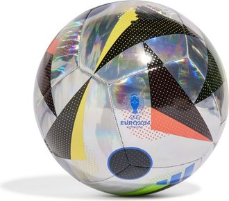 adidas Adidas Fussballliebe Training Foil Euro 2024 Ball IN9368, Unisex Footballs, Silver, 5 EU