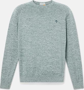 Timberland Williams River Baumwollpullover mit Raglan&auml;rmeln und Rundhalsausschnitt f&uuml;r Herren in Grau, Herren, Grau, Gr&ouml;&szlig;e