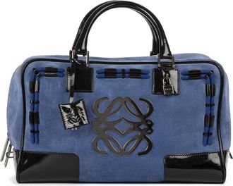 Loewe Crossbody Bags - Ltd. Ed. Amazona Boston 36 - Gr. unisize - in Blau - f&uuml;r Damen