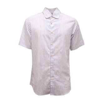 Dsquared2 Zerknitterter Effekt Hemd Made in Italy - - Shirts - Herren - Wei&szlig; - M