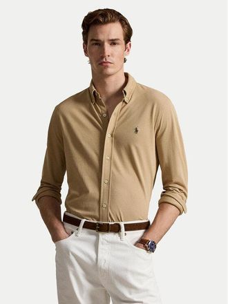 Polo Ralph Lauren Hemd 710654408503 Dunkelbeige Regular Fit