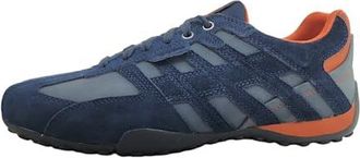 Geox Baskets Uomo Snake a pour Homme, Bleu Marine, 43 EU