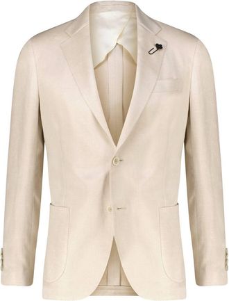 Lardini Herren Sakko aus Leinen und Seide