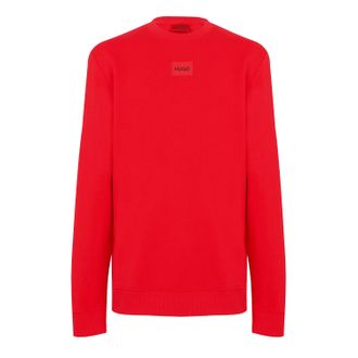 HUGO BOSS Hugo - Diragol Sweatshirt f&uuml;r Herren, Rundhalsausschnitt (Rot)