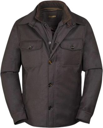 Moorer Homme, Vestes, Brun, Taille: XL Duino Jacket