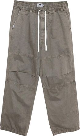 Izzue Hose mit Kordelzug - Grau