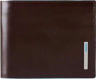 Piquadro Homme, Accessoires, Brun, Taille: ONE Size Blue Square Wallet