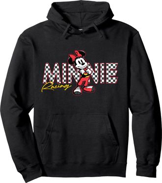 Disney Minnie Mouse Racing Mickey & Friends Race Car Drivers Pullover Hoodie