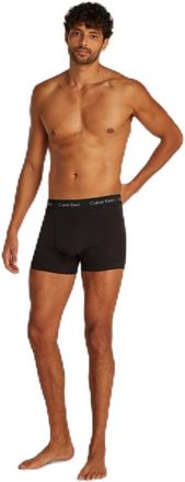 Calvin Klein Herren 3er Pack Boxershorts Trunks Unterwäsche, Mehrfarbig (Black Bodies W/Blue Shadow/Supreme), XL
