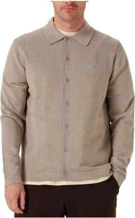 Filling Pieces Herren, Shirts, Beige, SGr&ouml;&szlig;e