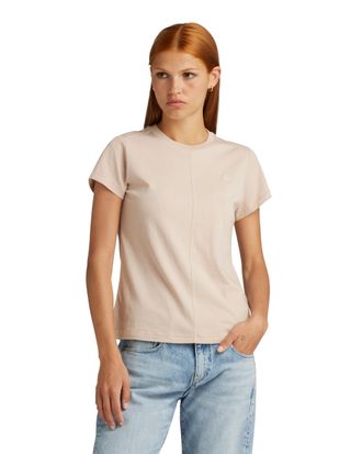 G-Star G-Star RAW Damen Front Seam Top, Beige (Moonlight D24499-4107-G287), XXL